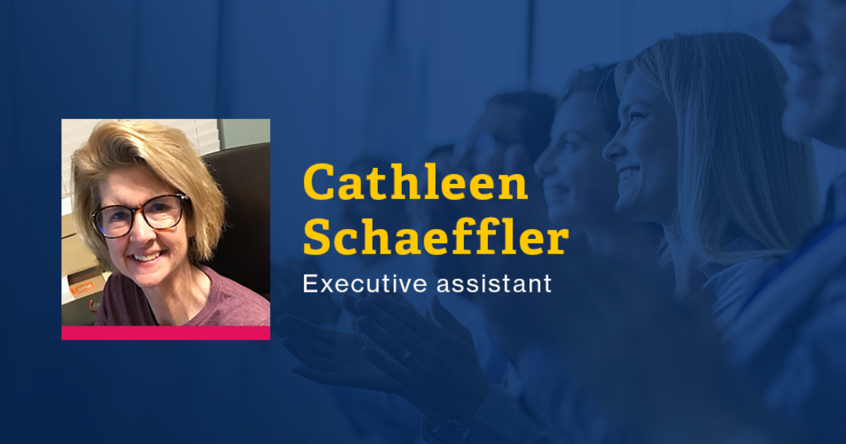 Employee spotlight — Cathleen Schaeffler | Crawford Blog