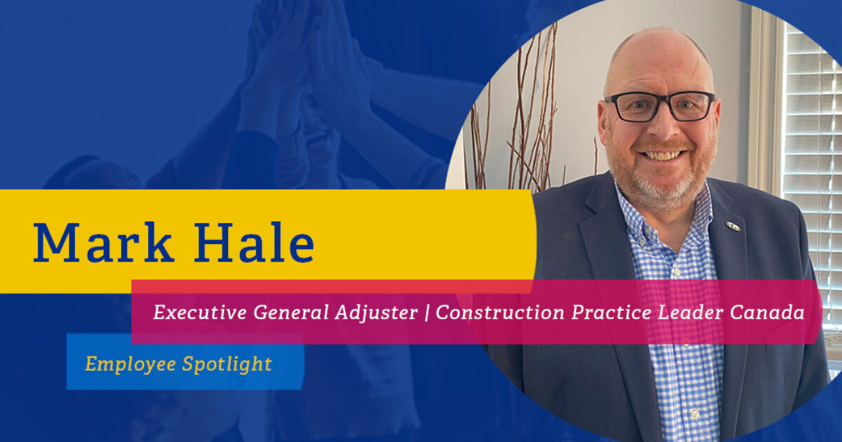 Adjuster spotlight - Mark Hale | Crawford Blog