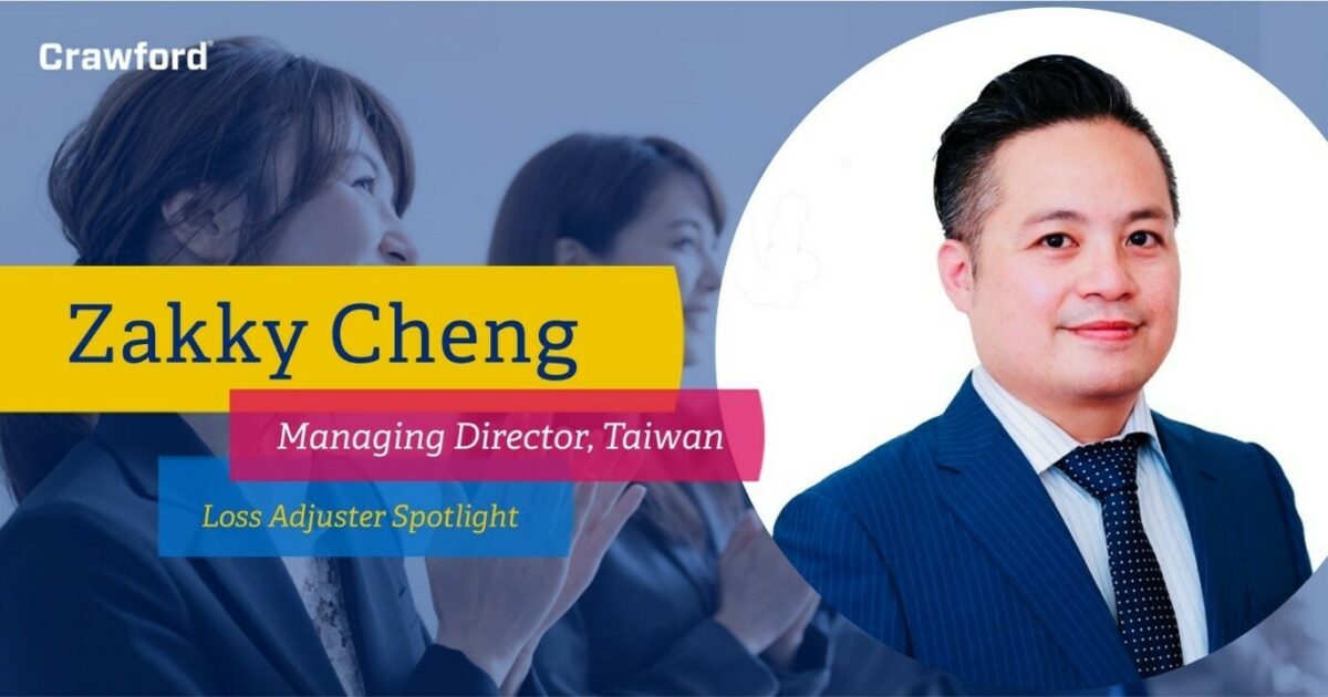 Adjuster spotlight - Zakky Cheng | Crawford Blog