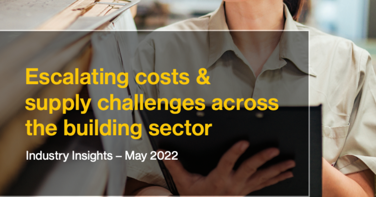 Resource | Escalating costs & supply challenges across the…