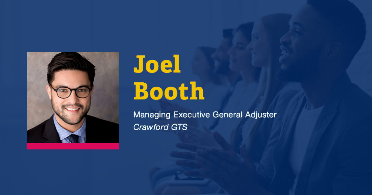 Adjuster Spotlight — Joel Booth | Crawford Blog