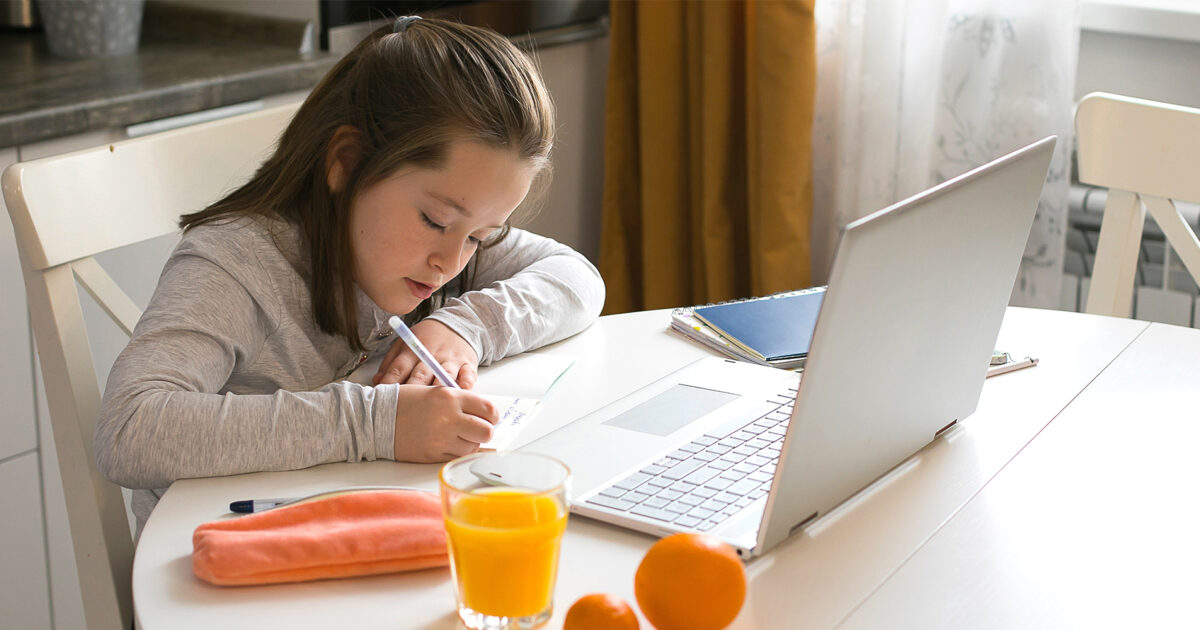 Giving laptops for schoolchildren | Crawford Blog