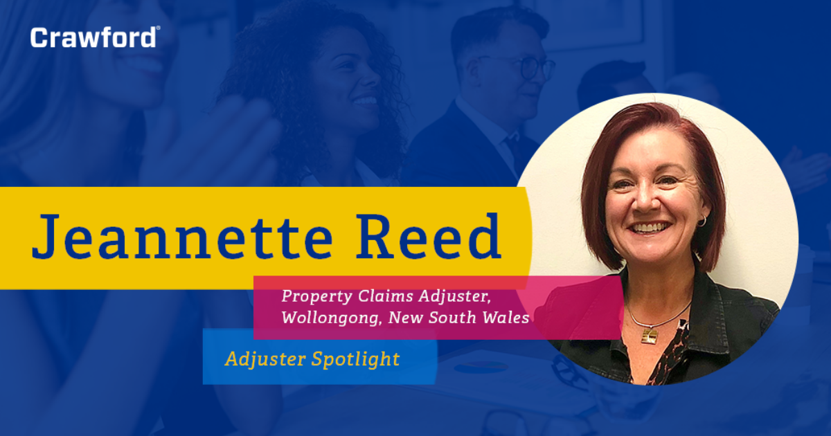 Adjuster spotlight - Jeannette Reed | Crawford Blog