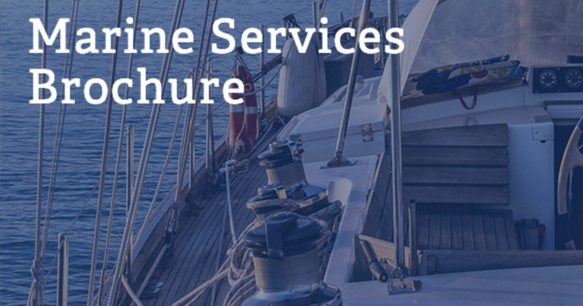 Resource | Marine Services Brochure