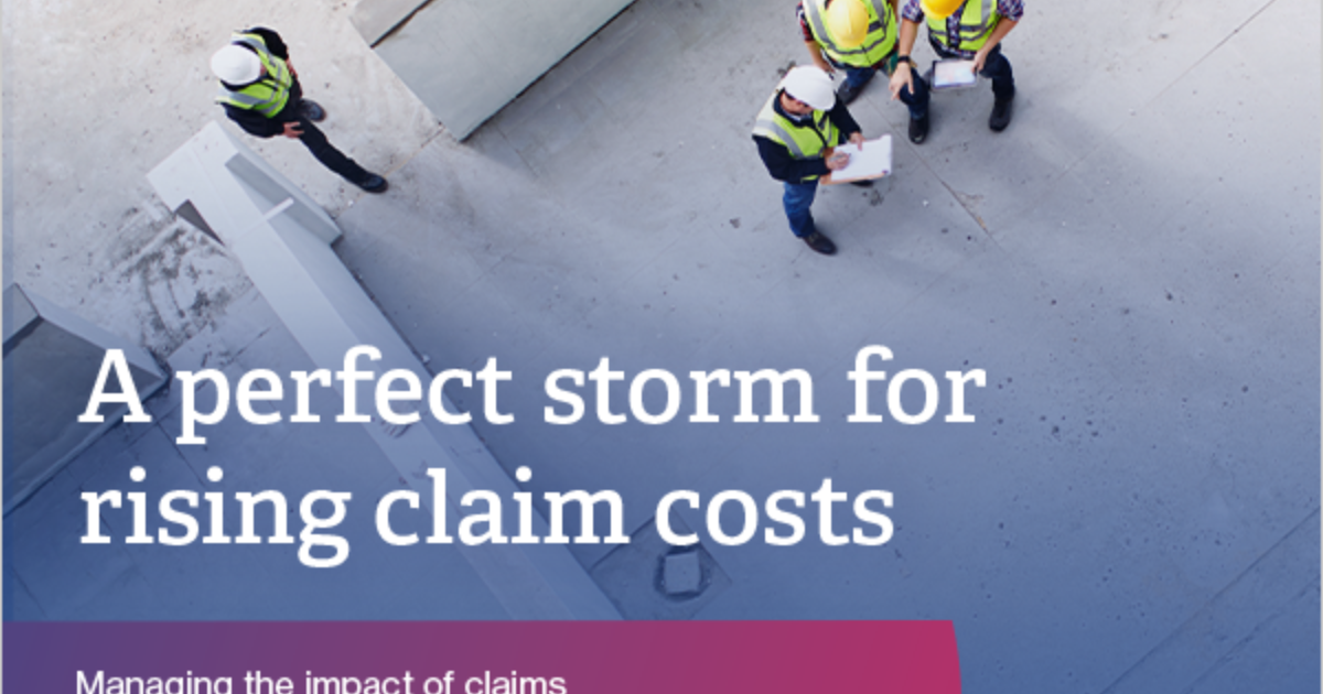 Resource | A perfect storm for rising claim costs