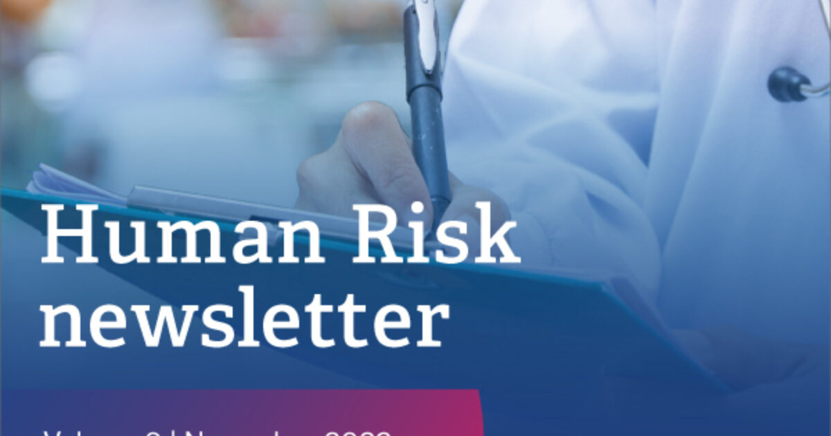 Resource | Human Risk newsletter - volume 9