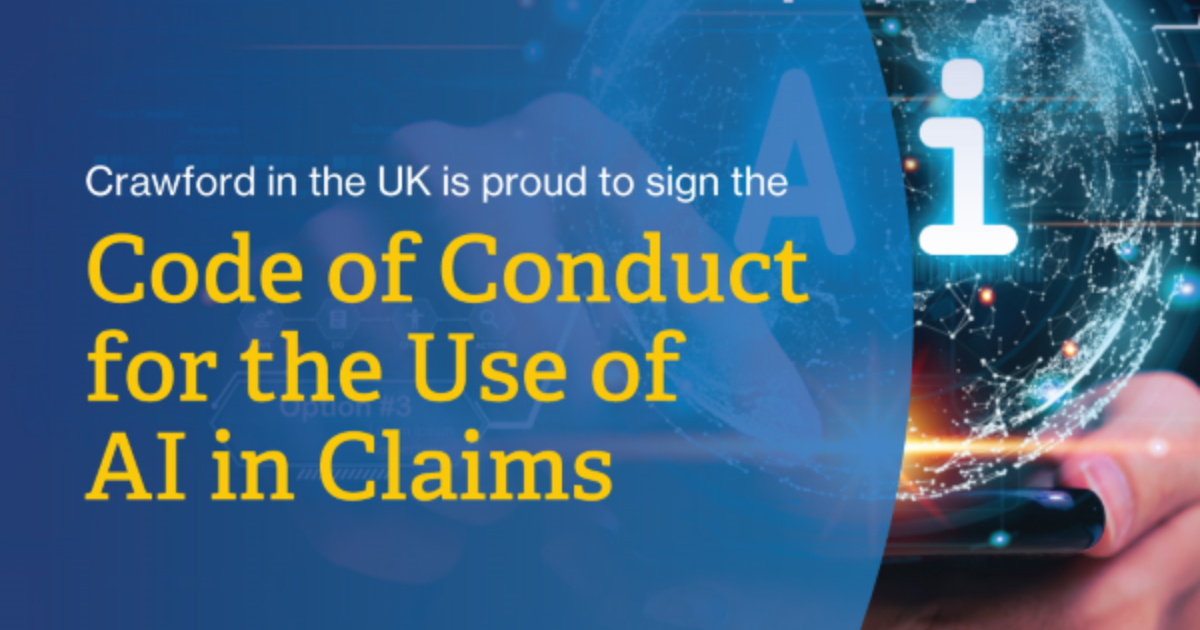 Resource | Crawford & Company signs Code of Conduct for the…