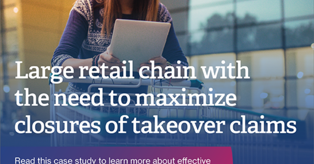 Resource | Large retail chain with the need to maximize…