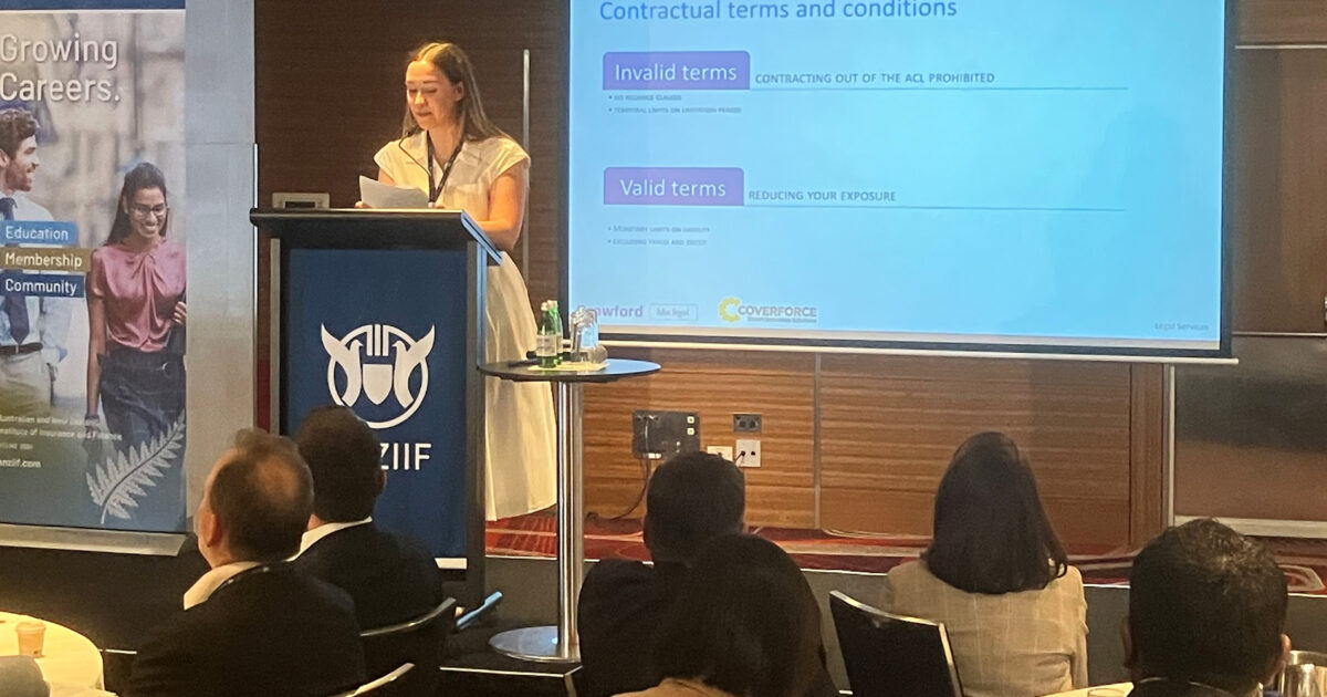 HBA Legal: ‘Consequential loss’ warning | Crawford Blog