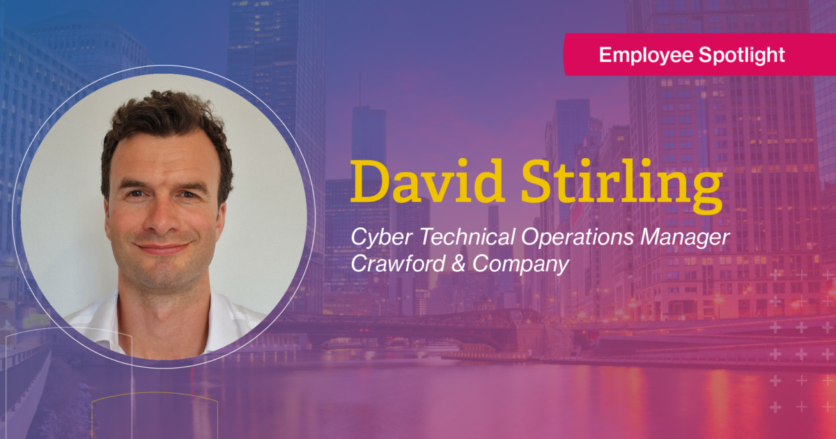 Employee spotlight: David Stirling | Crawford Blog