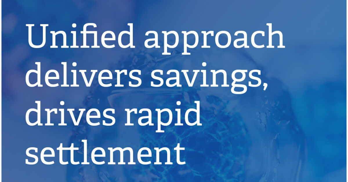 Resource | Unified approach delivers savings, drives rapid…